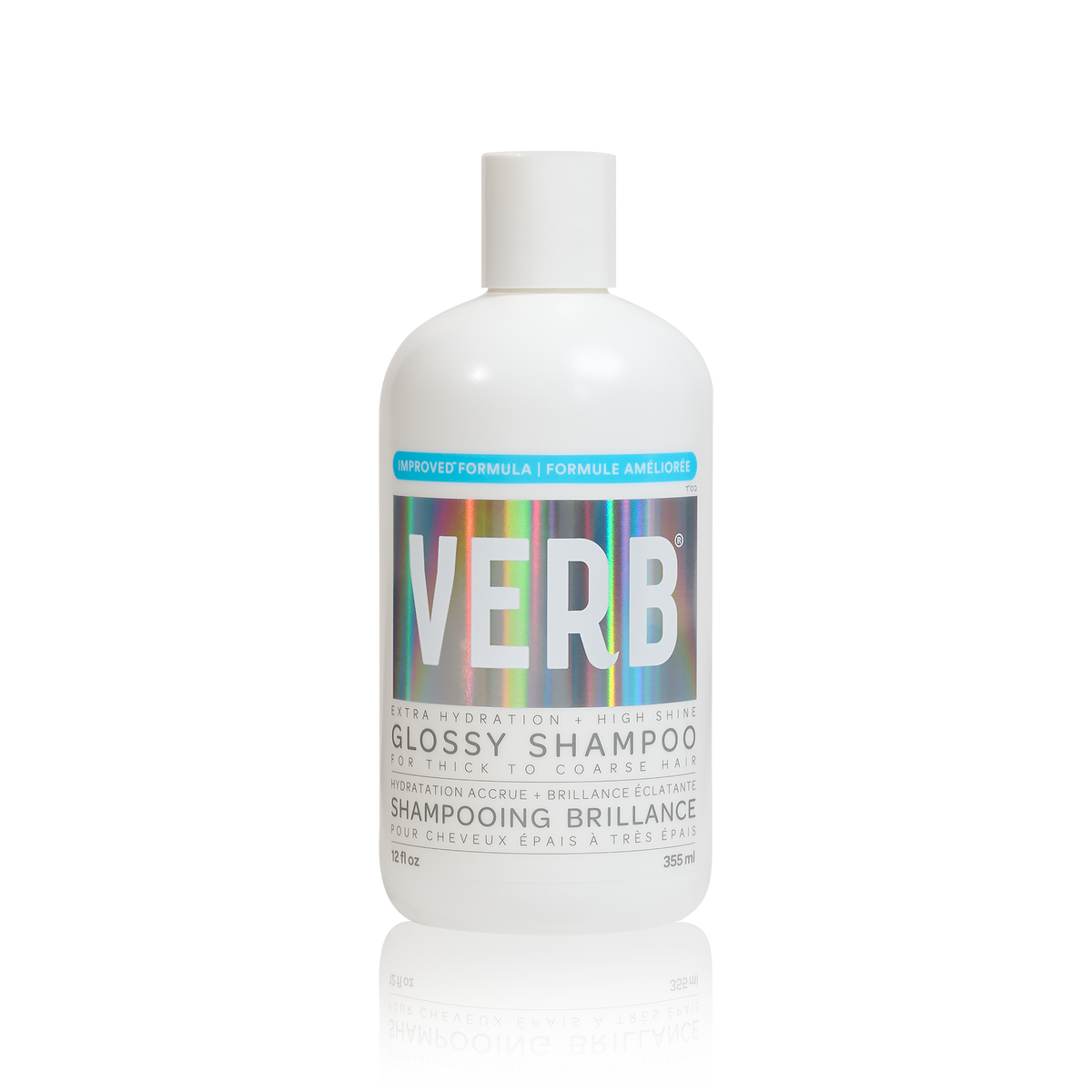 glossy shampoo | verb products
