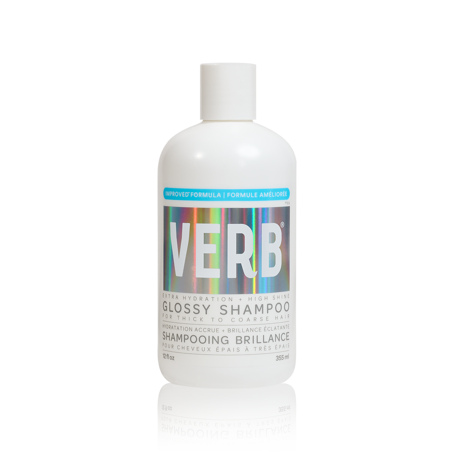 glossy shampoo | verb products