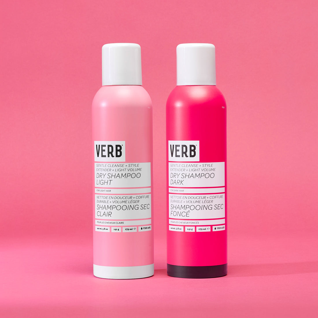dry shampoo | verb products