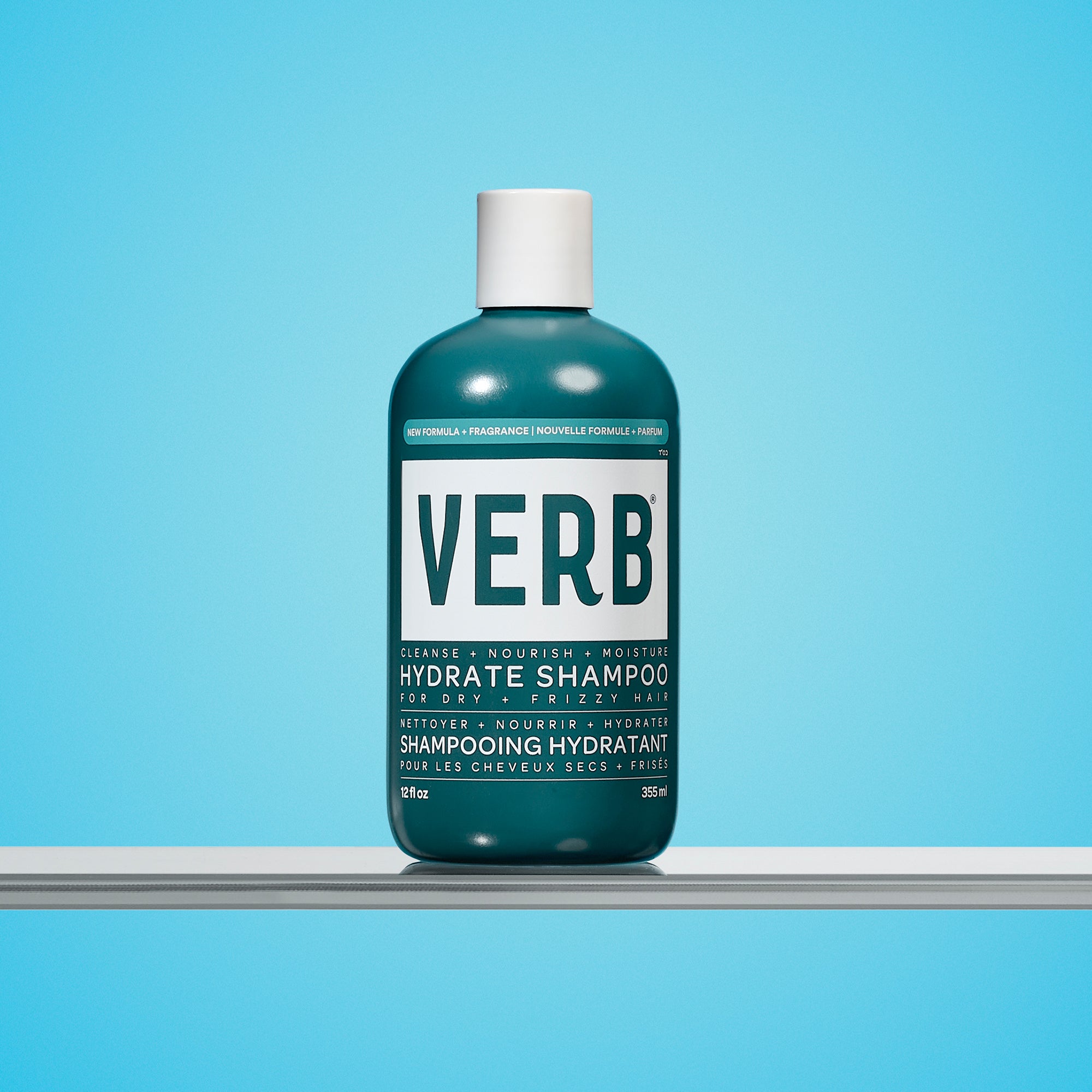hydrate shampoo | cleanse + replenish | verb products