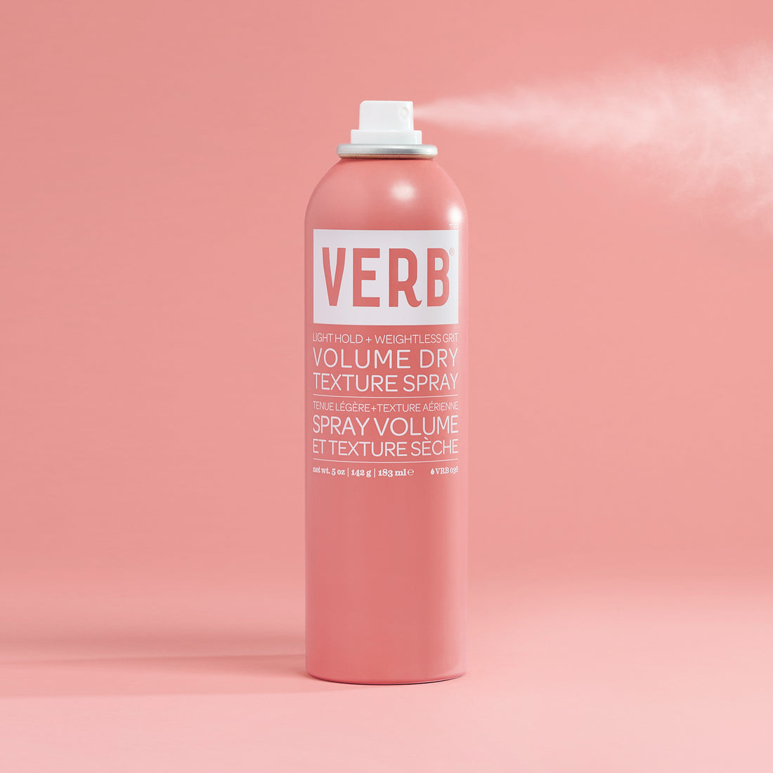 volume dry texture spray | grit + light hold | verb products