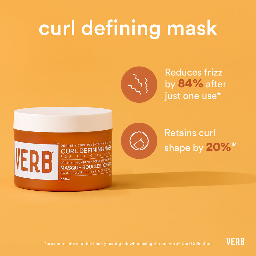 curl defining mask | curl retention + bounce | verb products