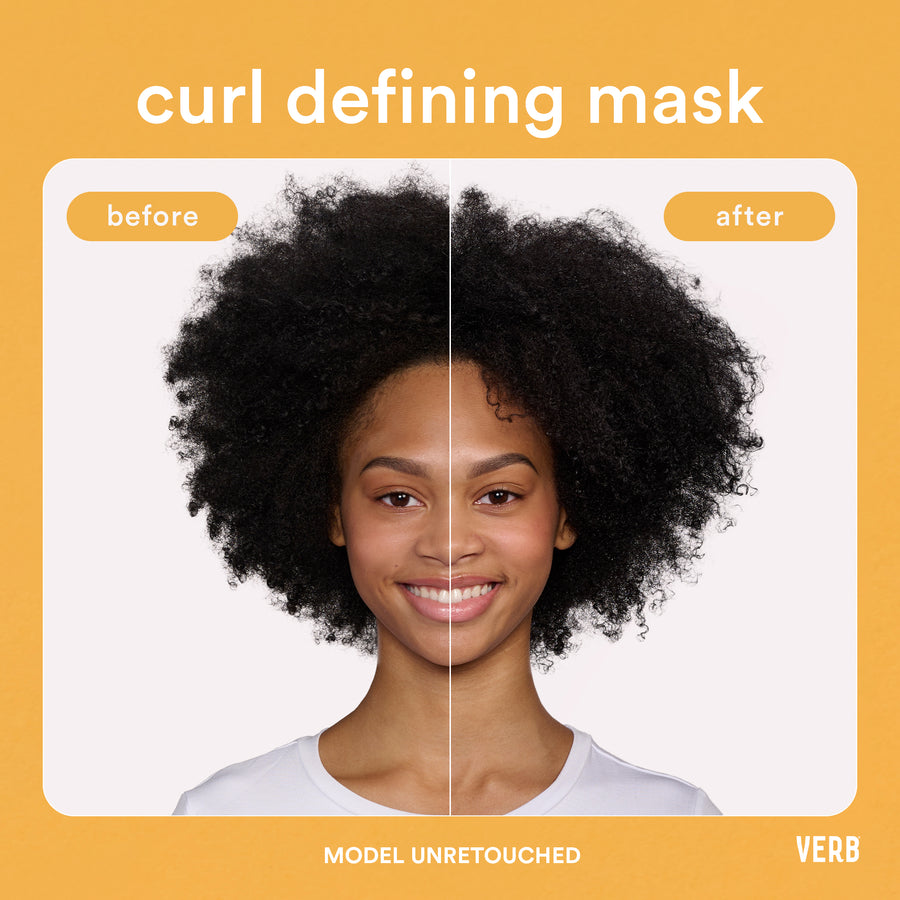 curl defining mask | curl retention + bounce | verb products