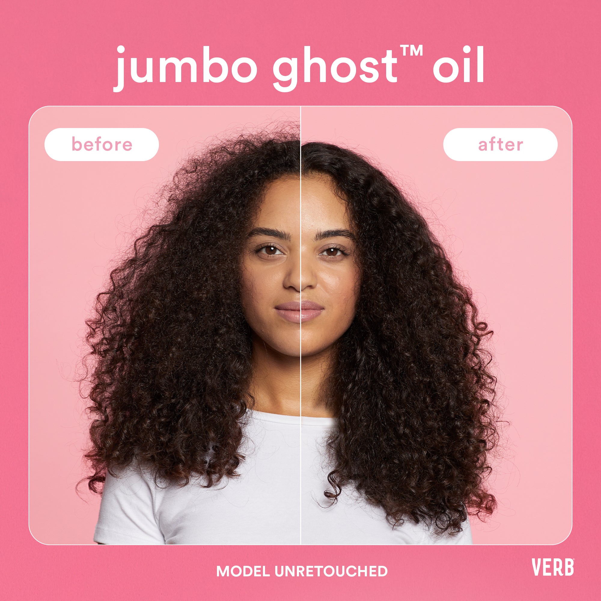 ghost™ oil | shine + smooth frizz | verb products