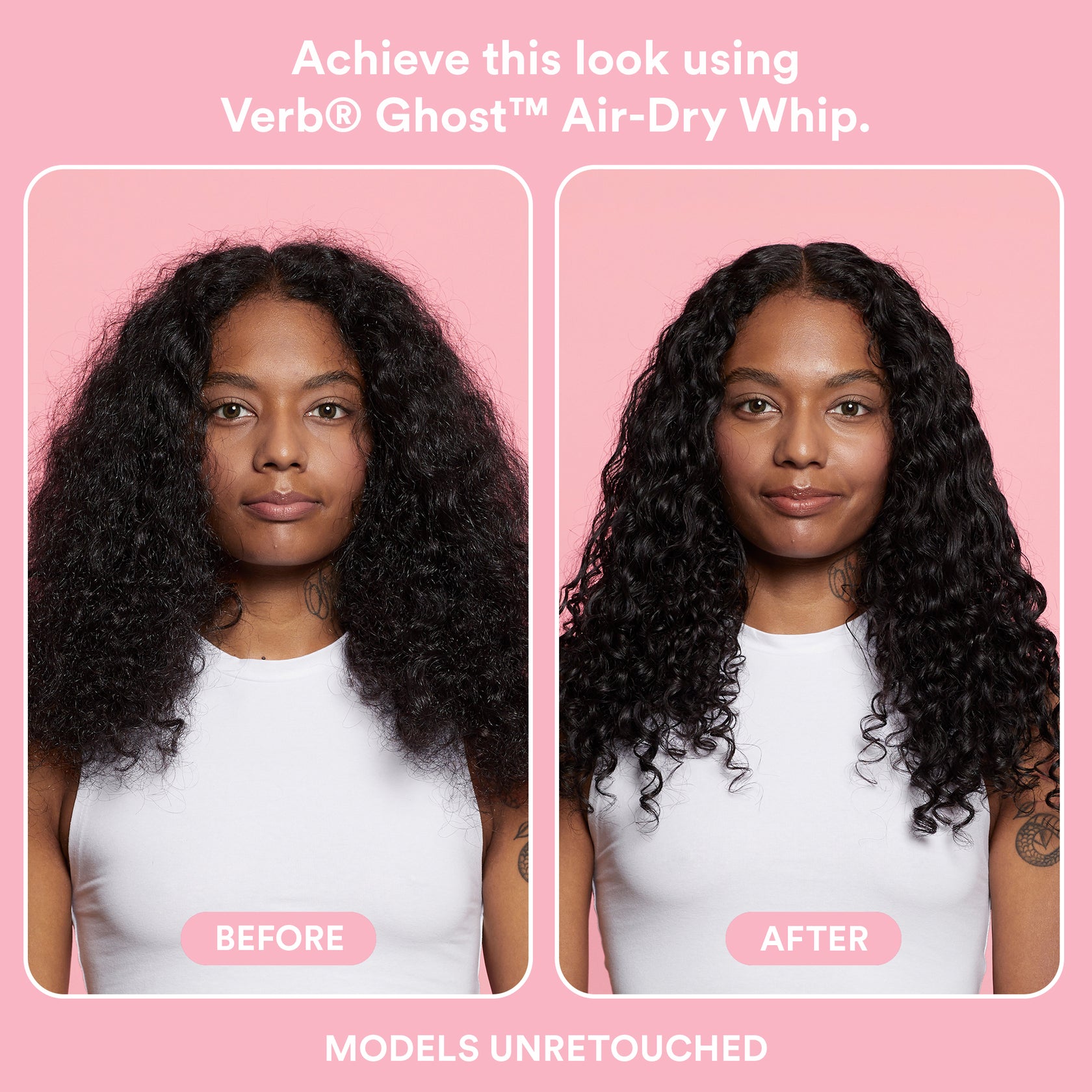 ghost™ air dry whip | definition + texture | verb products