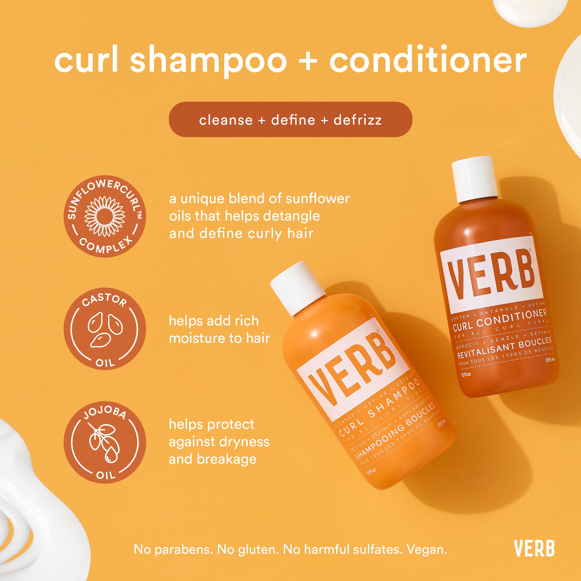 curl shampoo | new and improved formula | verb products