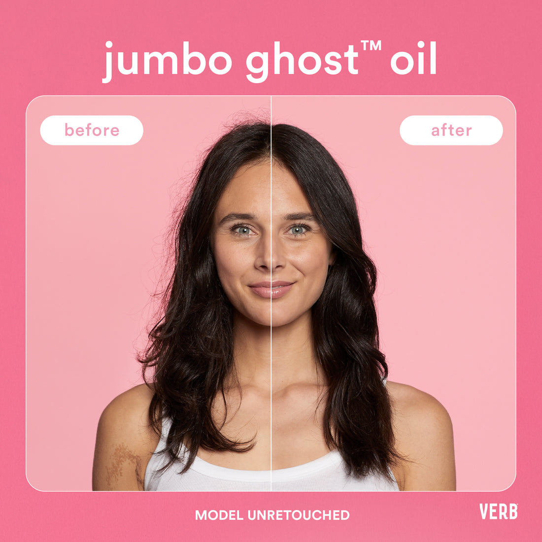 ghost™ oil | shine + smooth frizz | verb products