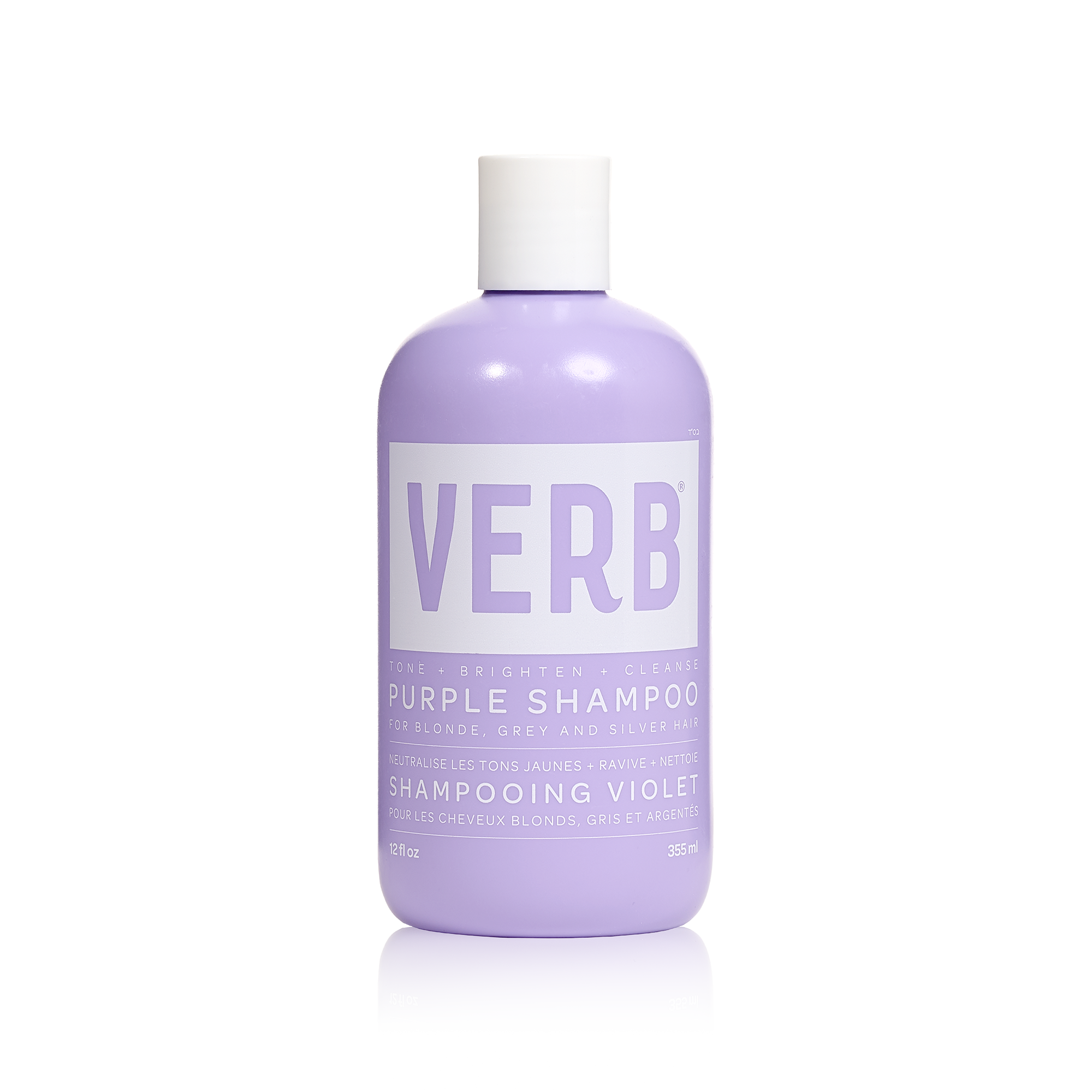 purple shampoo | tone + brighten | verb products
