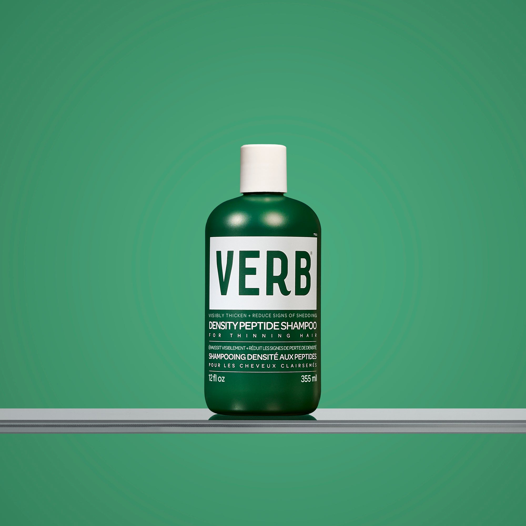 density shampoo with peptides for thicker-looking hair | verb® products