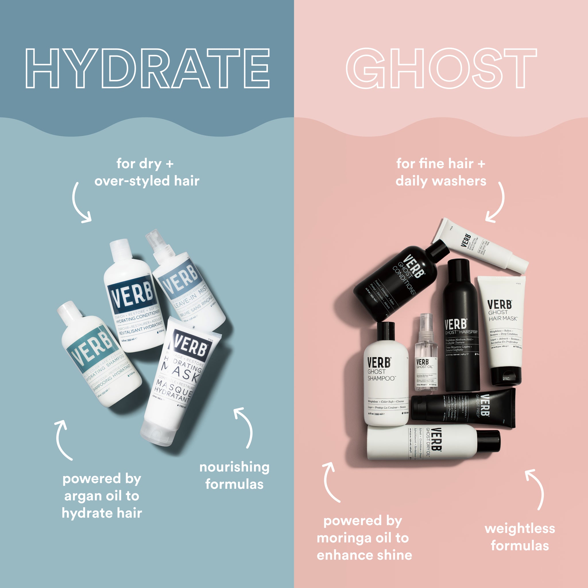 ghost™ shampoo | weightless + cleanse | verb products
