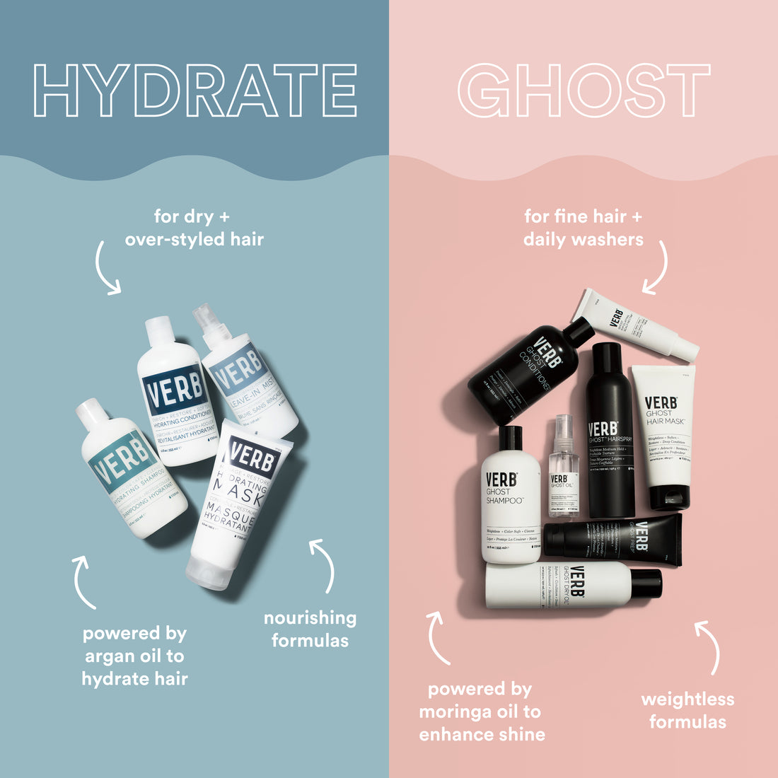 ghost™ shampoo | weightless + cleanse | verb products
