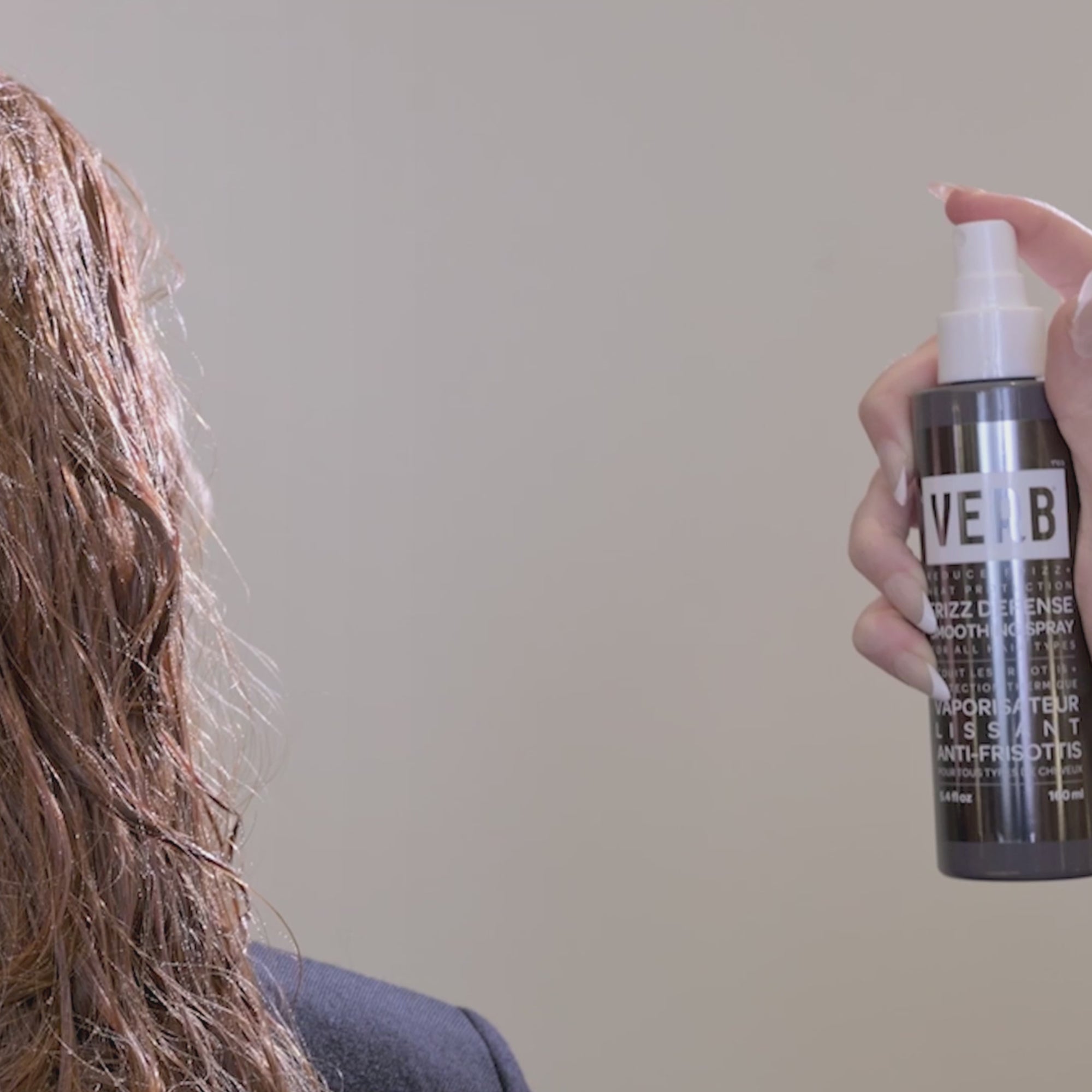 frizz defense smoothing spray | frizz, humidity + heat protection ...